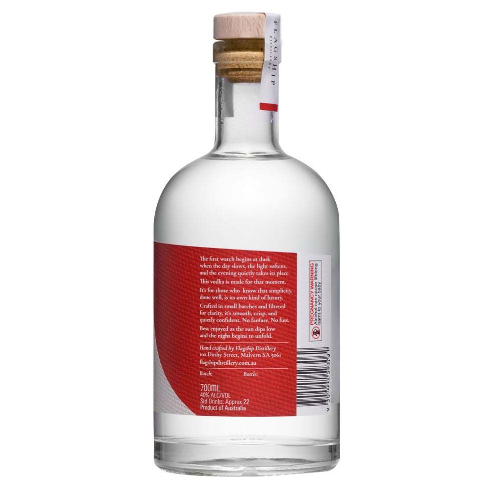 The First Watch Vodka - 700ml – Flagship Distillery